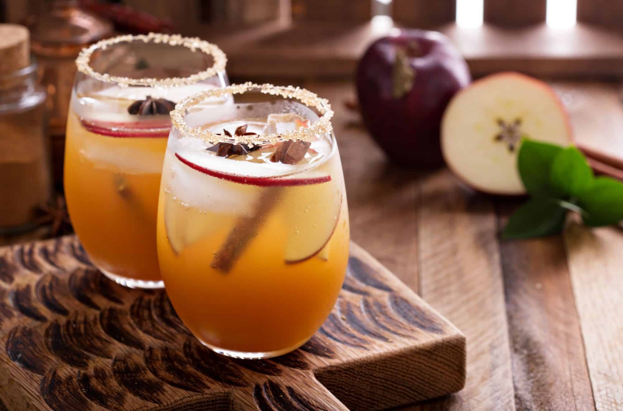 Spiced Apple Rum Cocktail Recipe - TheFoodieBunch