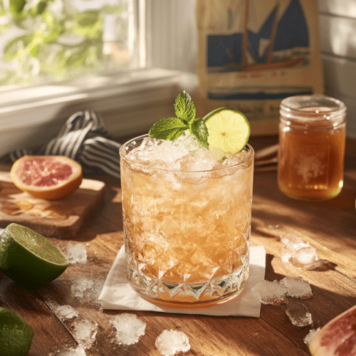 Navigating Nautical Flavors: The Classic Navy Grog Cocktail