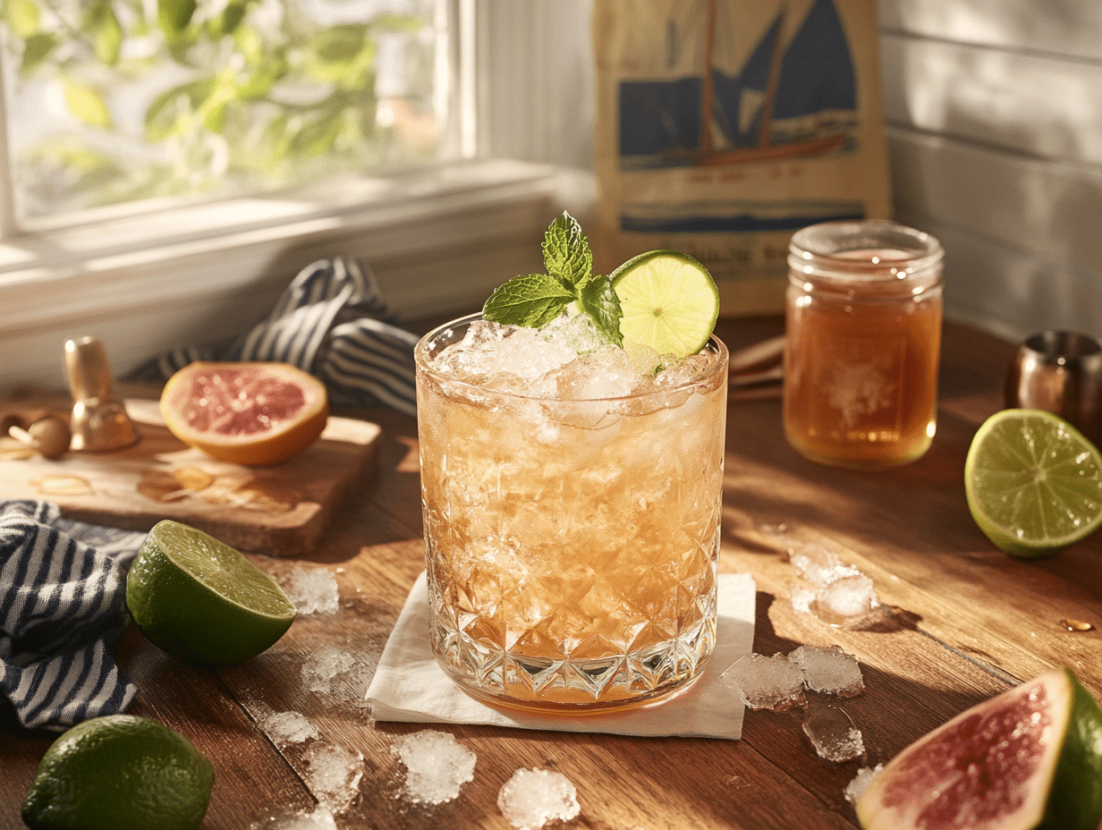 Navigating Nautical Flavors: The Classic Navy Grog Cocktail