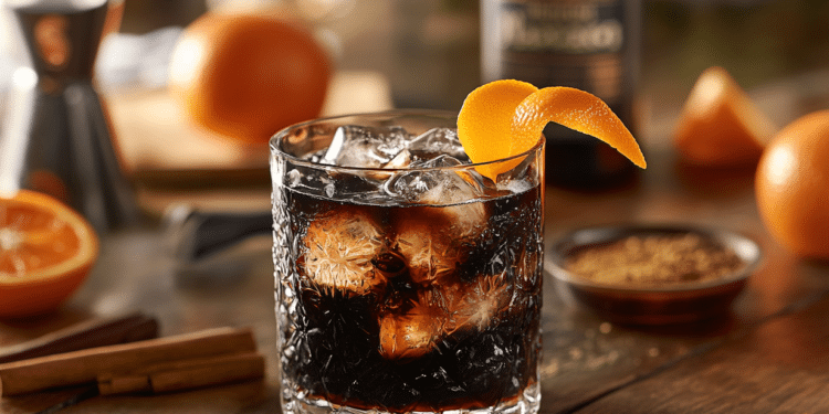 Mysterious Moonlit Elixir: A Captivating Dark Cocktail Spell