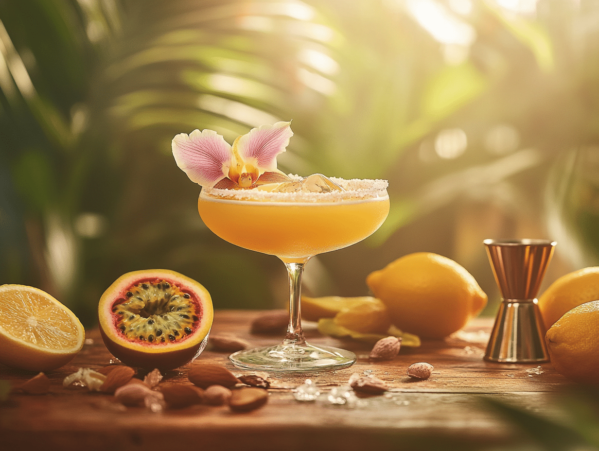 Cosmic Tiki Delight: A Celestial Journey In A Glass