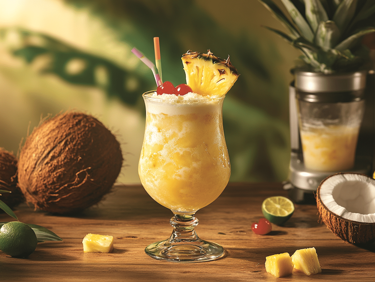 Tropical Vodka Delight: Refreshing Chi-Chi Cocktail Recipe