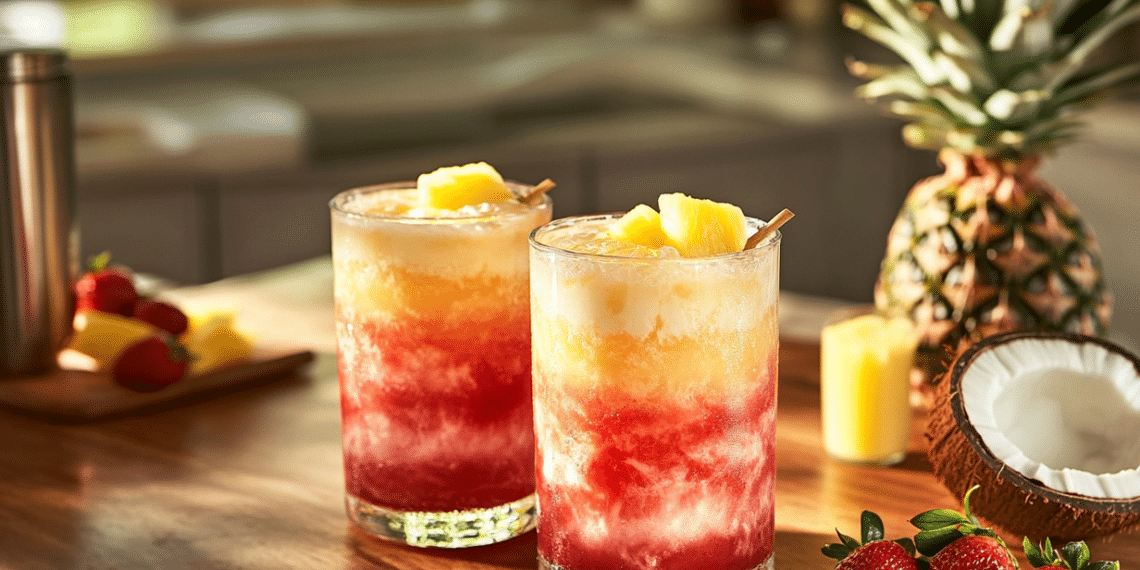 Volcanic Waves: A Hawaiian Cocktail Masterpiece Unleashed