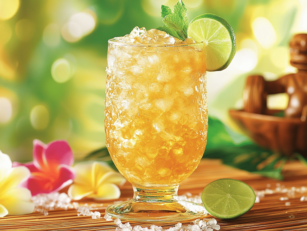 Sizzling Scorpion Cocktail: A Tropical Tiki Delight