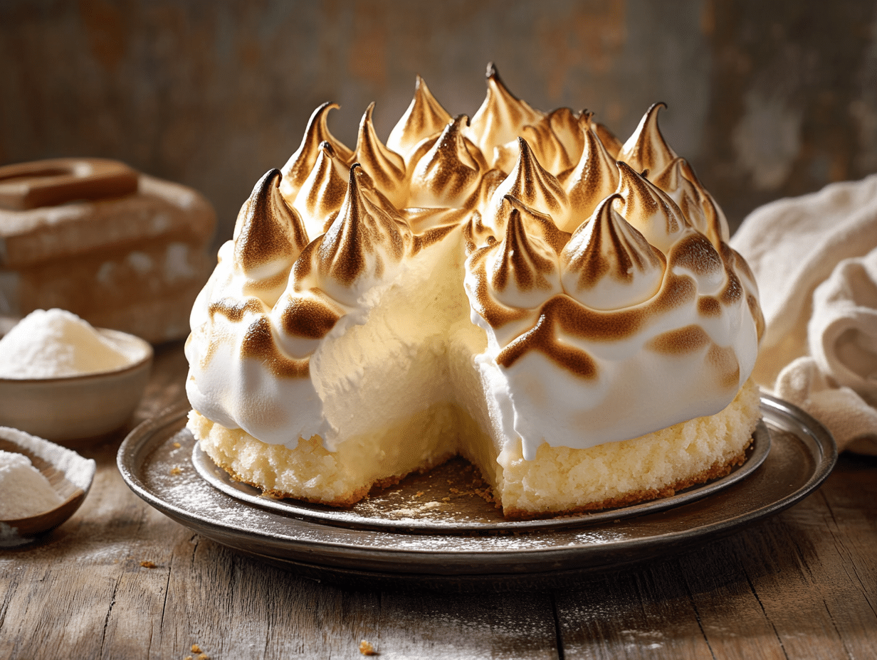 Classic Baked Alaska: A Theatrical Dessert Delight