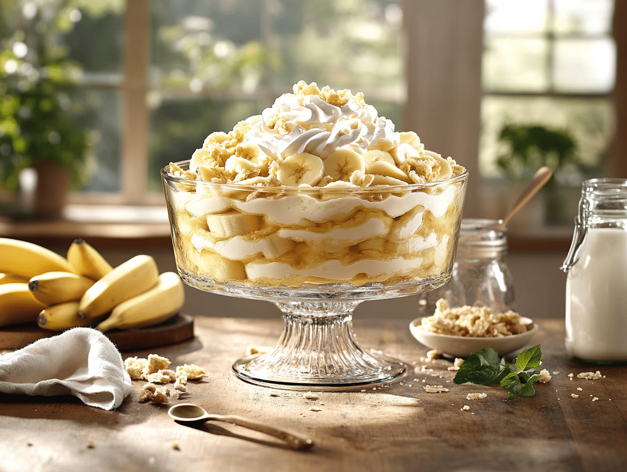 Southern Charm Banana Pudding Trifle Delights Family Gatherings