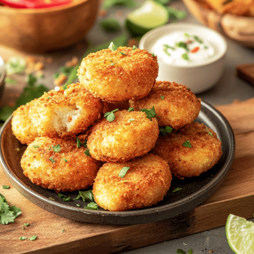 Crispy Spicy Fish Croquettes: A Mediterranean Delight