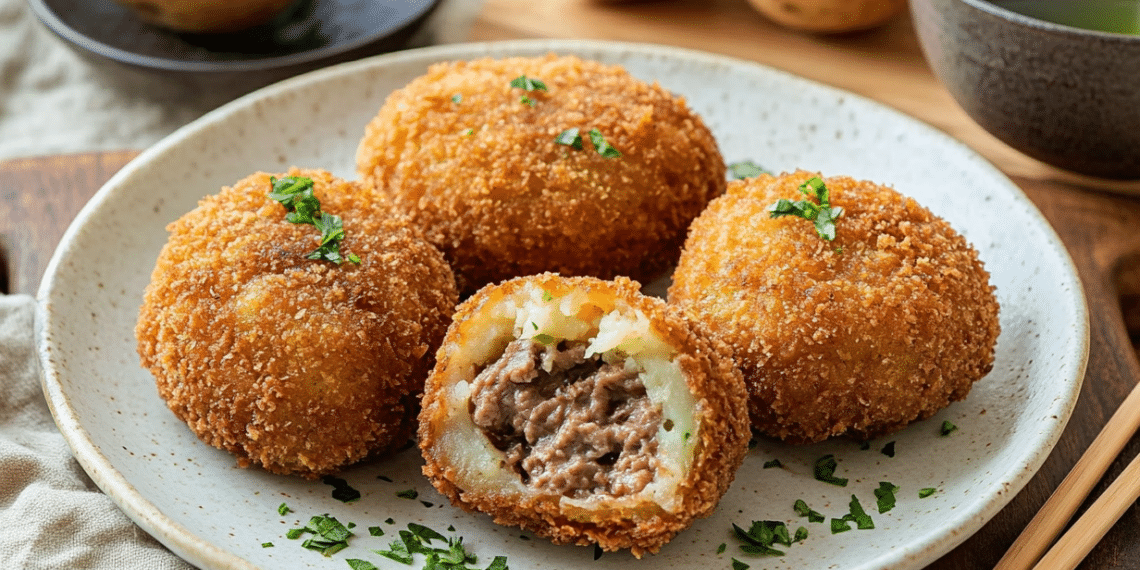 Crispy Japanese Beef Croquettes: A Comfort Food Delight