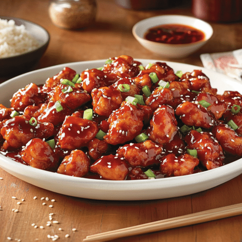 Crispy General Tso's Chicken: A Delightful Asian Feast
