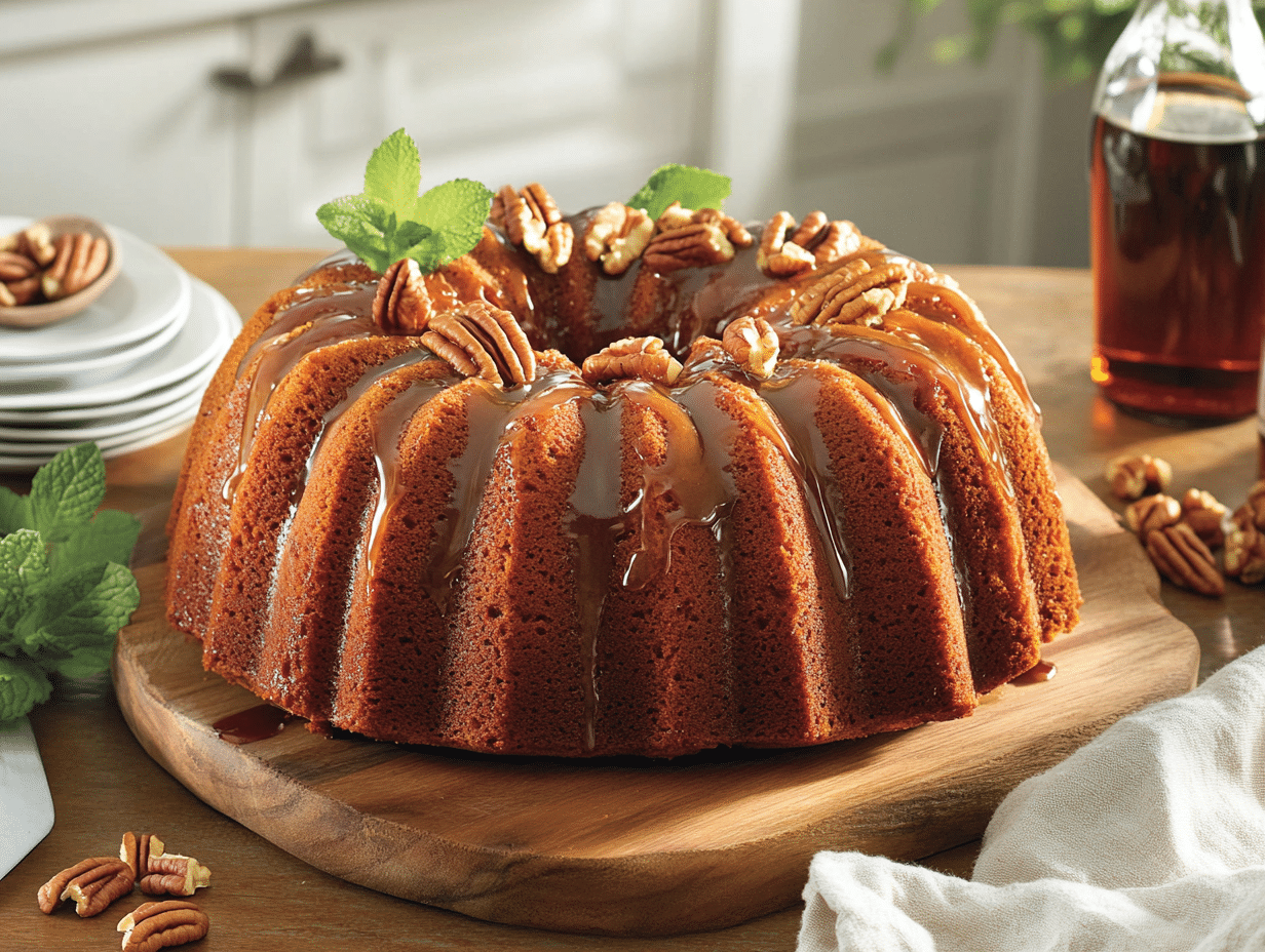 Grandma's Caribbean Rum Cake: A Decadent Family Tradition