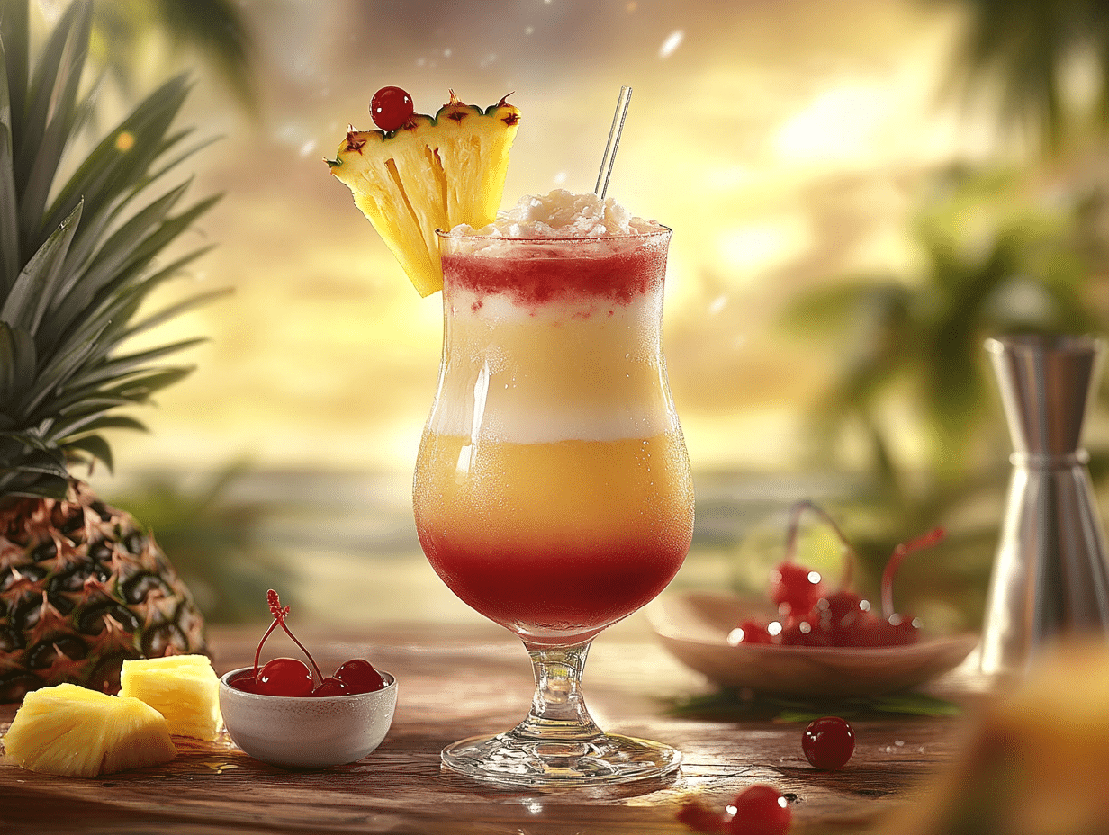 Tropical Paradise In A Glass: Bora Bora Bliss Cocktail