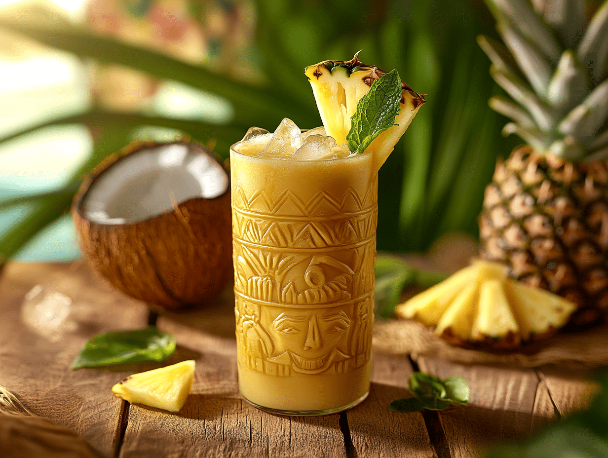 Tropical Escape: Polynesian Paralysis Cocktail Transports You