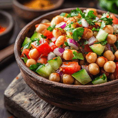 Spicy Street Chana Chaat: A Vibrant Indian Delight