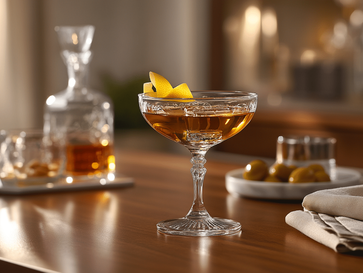 Elegant Delmonico Cocktail: A Timeless Blend Of Spirits