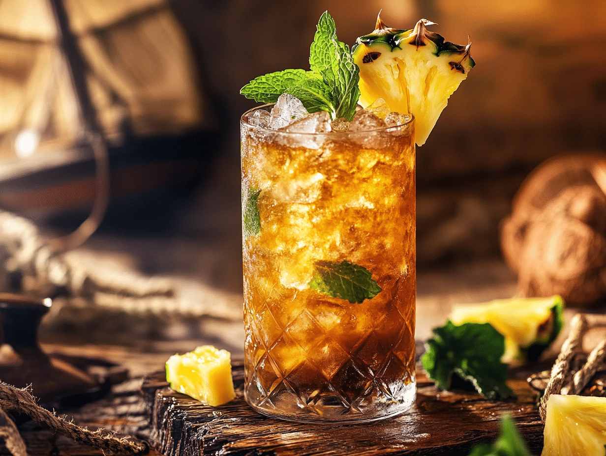 Pirates Rum Cocktail: A Taste Of Caribbean Adventure