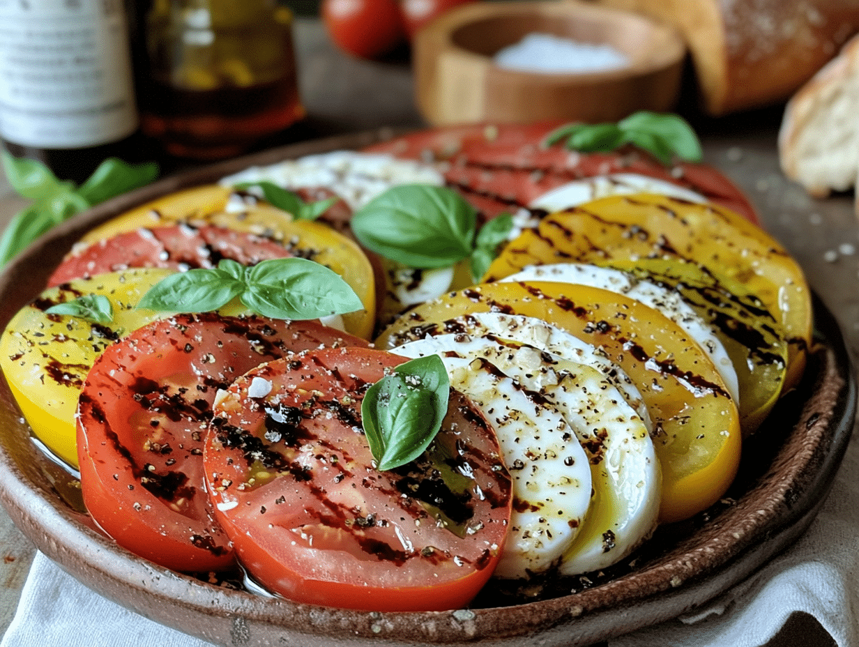 A Taste Of Italy: Classic Caprese Salad Perfection