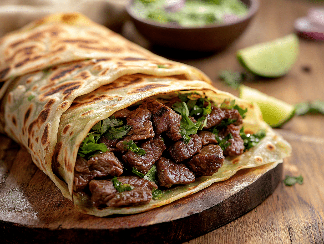 Spicy Beef Paratha Rolls: A Delicious Pakistani Street Food Delight