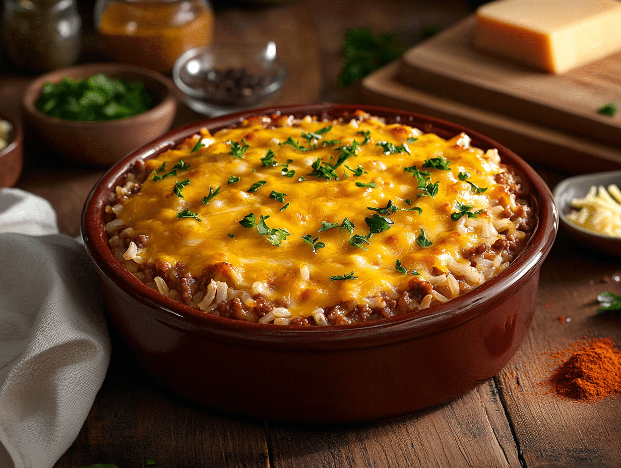 Hearty Hamburg Rice Casserole: A Comforting German Delight