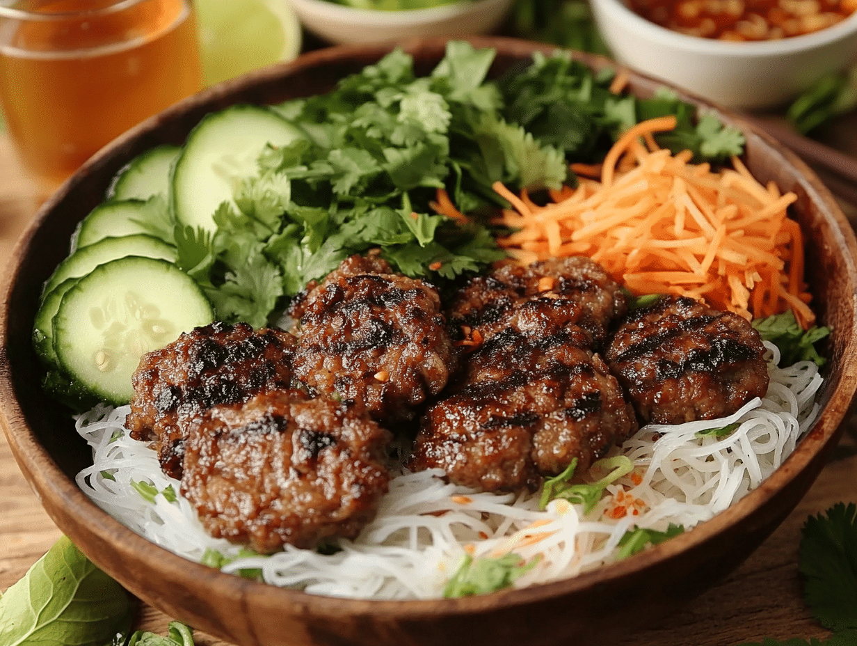 Bún Chả: A Delicious Vietnamese Grilled Pork Delight