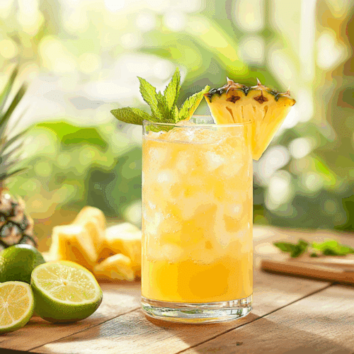 Tropical Pineapple Fizz: A Refreshing Cocktail For Summer Nights