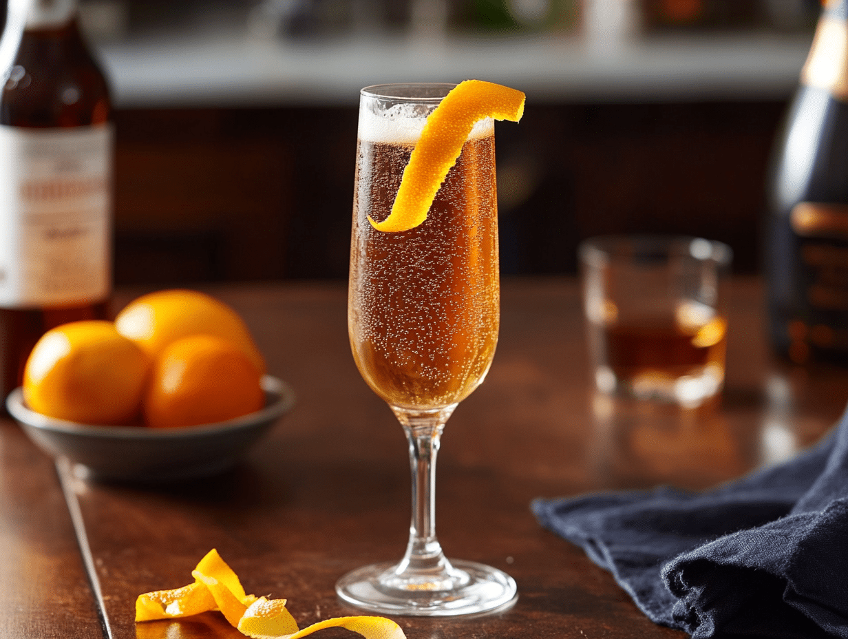 Seelbach Cocktail: A Luxurious Bourbon And Champagne Blend