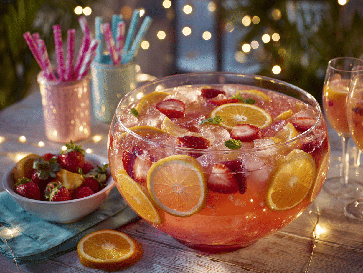 Ultimate Party Punch: A Tropical Cocktail Extravaganza