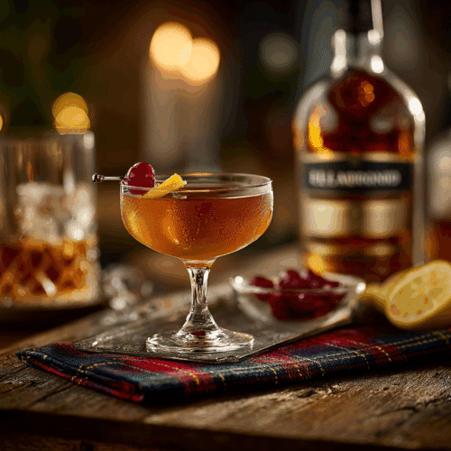 A Scottish Twist On Manhattan: The Elegant Rob Roy Cocktail