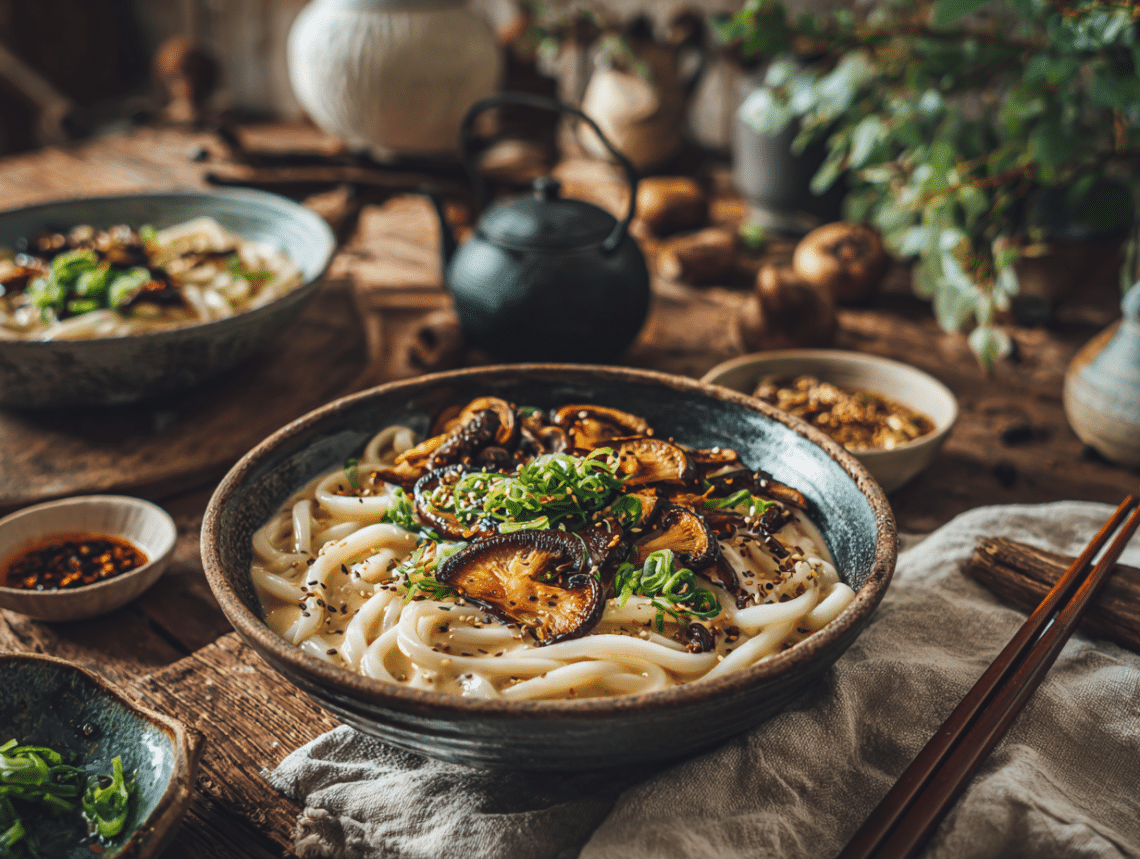 Creamy Miso Udon: A Comforting Japanese Noodle Delight