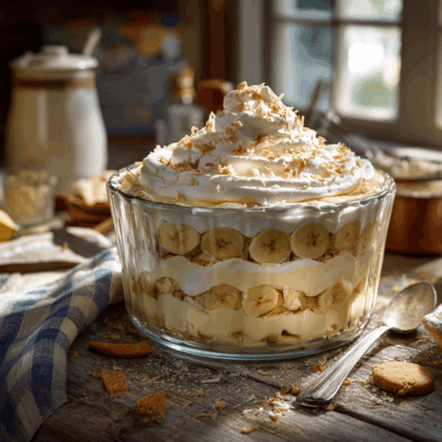 Southern Comfort Classic: Creamy Banana Pudding Delight