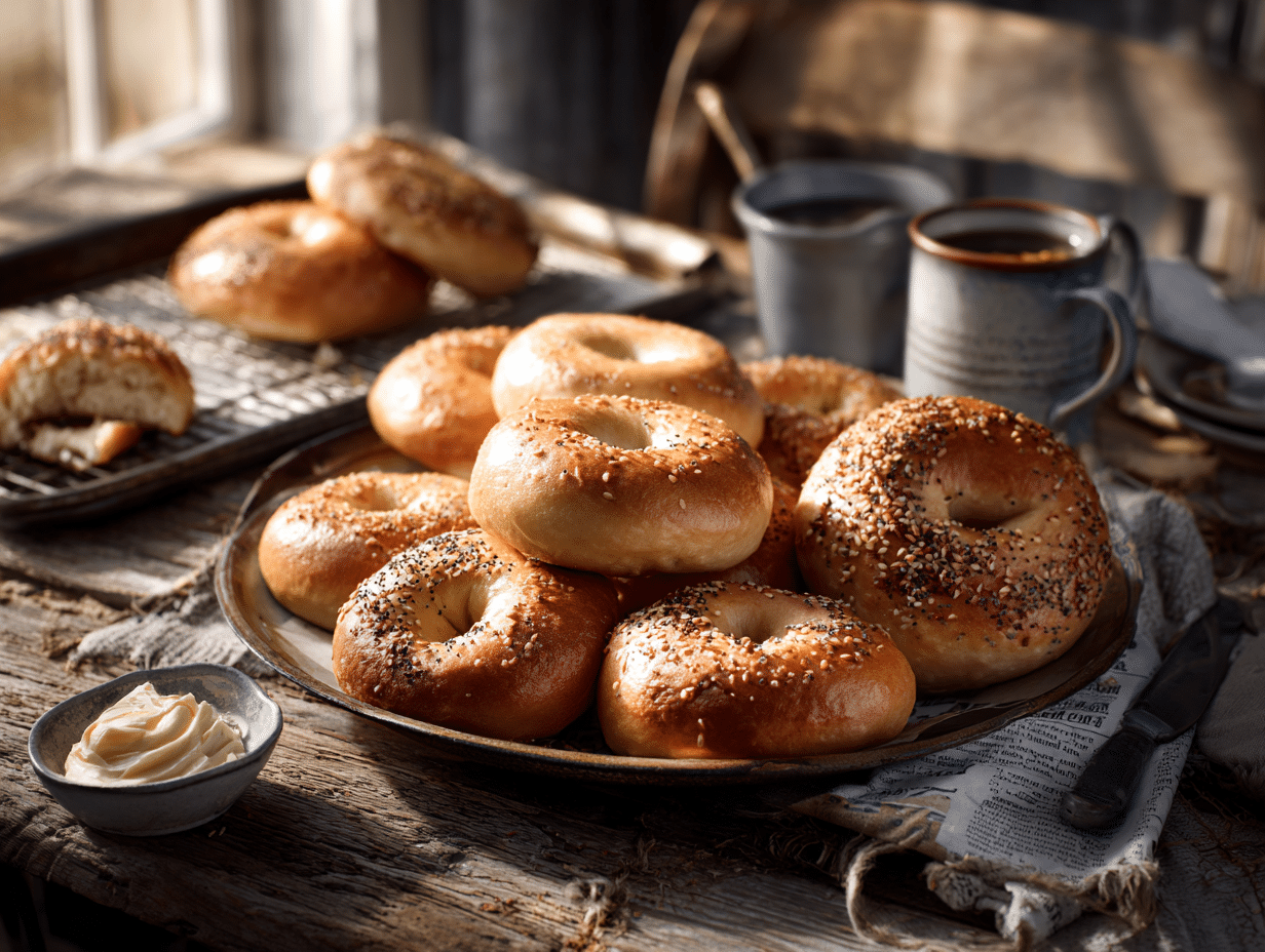 Crafting Authentic New York-Style Bagels At Home
