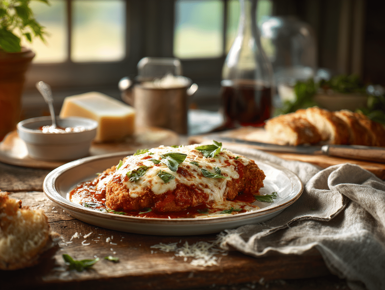 Crispy Chicken Parmesan: A Classic Italian-American Favorite