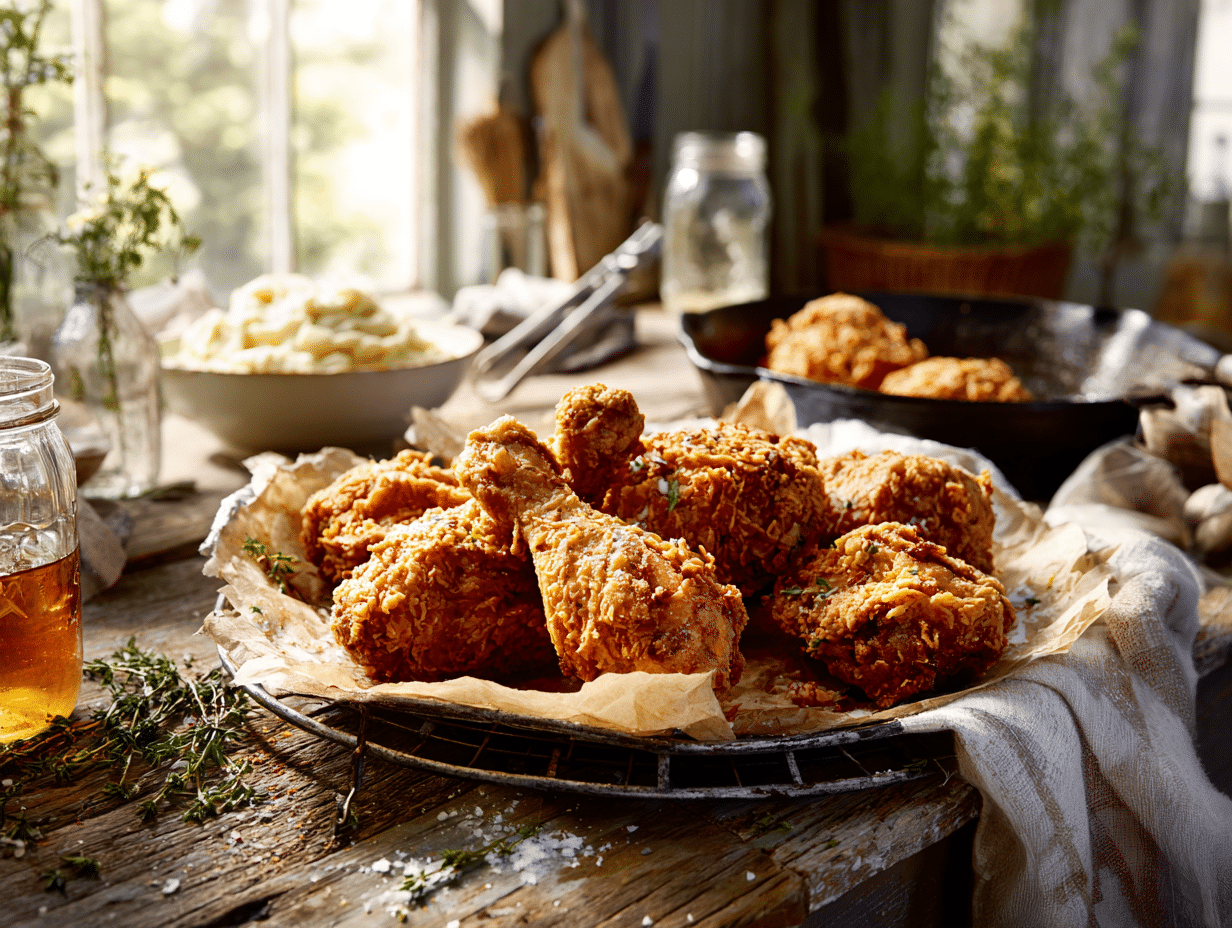 Southern Buttermilk Fried Chicken: A Crispy Southern Comfort Classic