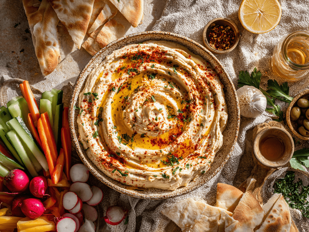 Creamy Hummus: A Taste Of Middle Eastern Culinary Tradition