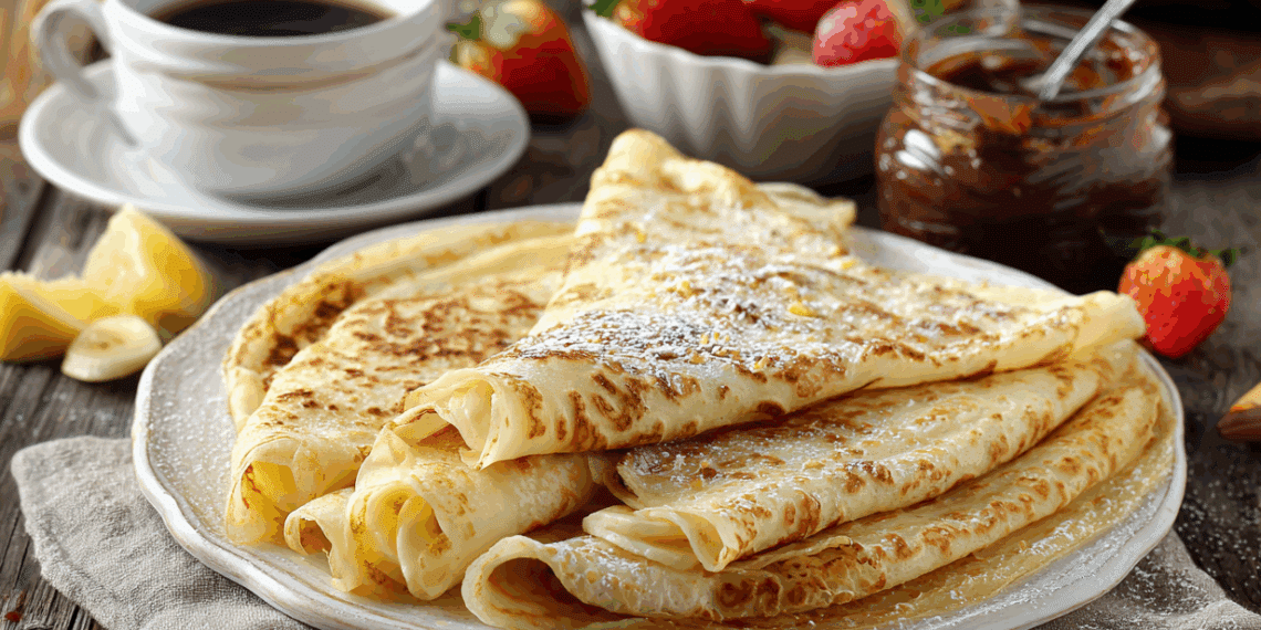 Parisian Crepes: A Delicate Dance Of Flavor And Texture