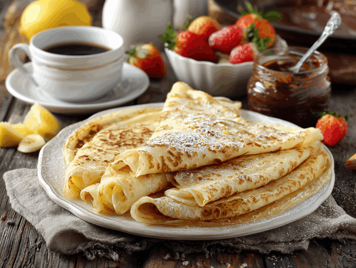 Parisian Crepes: A Delicate Dance Of Flavor And Texture