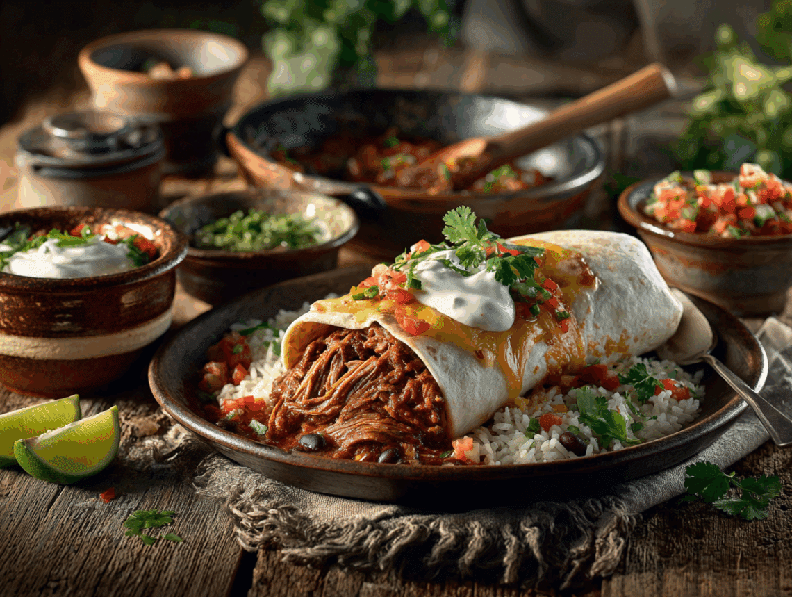 Smoky Chipotle Beef Burrito: A Mexican Street Food Delight