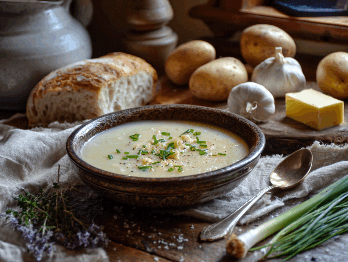 Comforting European Potato Soup: A Creamy Culinary Embrace