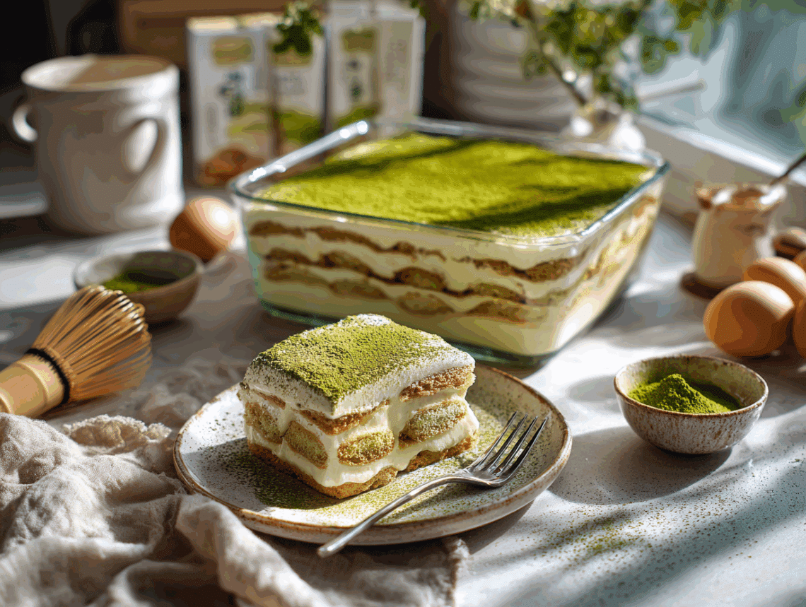 A Matcha Made In Dessert Heaven: East Meets West